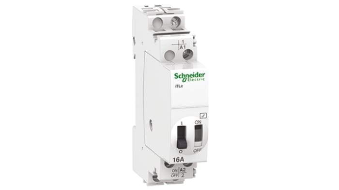 Schneider Electric DIN Rail Power Relay, 48V ac Coil, 16A Switching ...