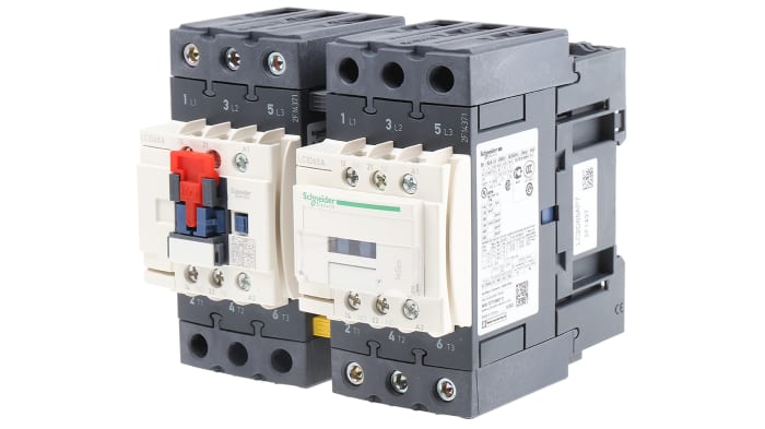 Schneider Electric TeSys D LC2D 3 Pole Contactor - 65 A, 230 V ac Coil ...