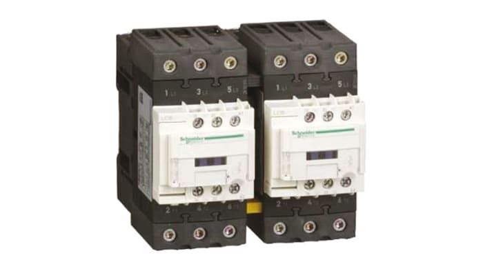 Schneider Electric TeSys D LC2D 3 Pole Reversing Contactor, 24 V ac ...