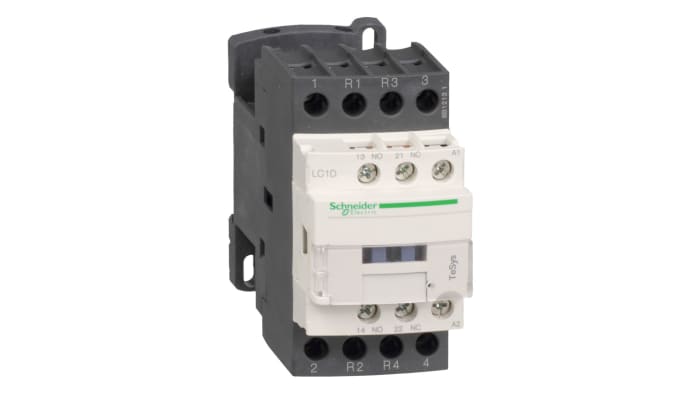Schneider Electric TeSys D 4 Pole Contactor - 25 A, 110 V dc Coil, 2NO ...