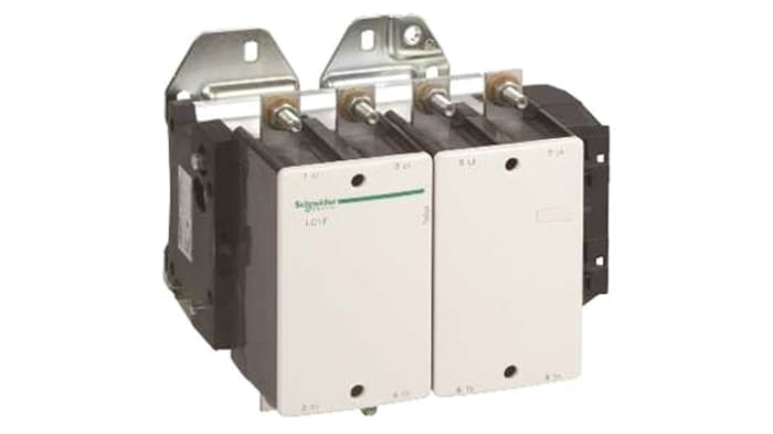 Schneider Electric TeSys F LC1F 4 Pole Contactor, 230 V ac Coil, 4NO ...