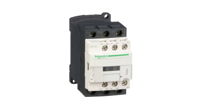 Schneider Electric TeSys D 3 Pole Contactor - 9 A, 110 V dc Coil, 3NO ...