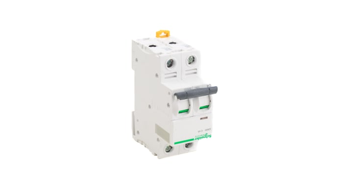 Schneider A9F54220 Acti 9 iC60H Miniature Circuit Breaker, 2P Poles ...